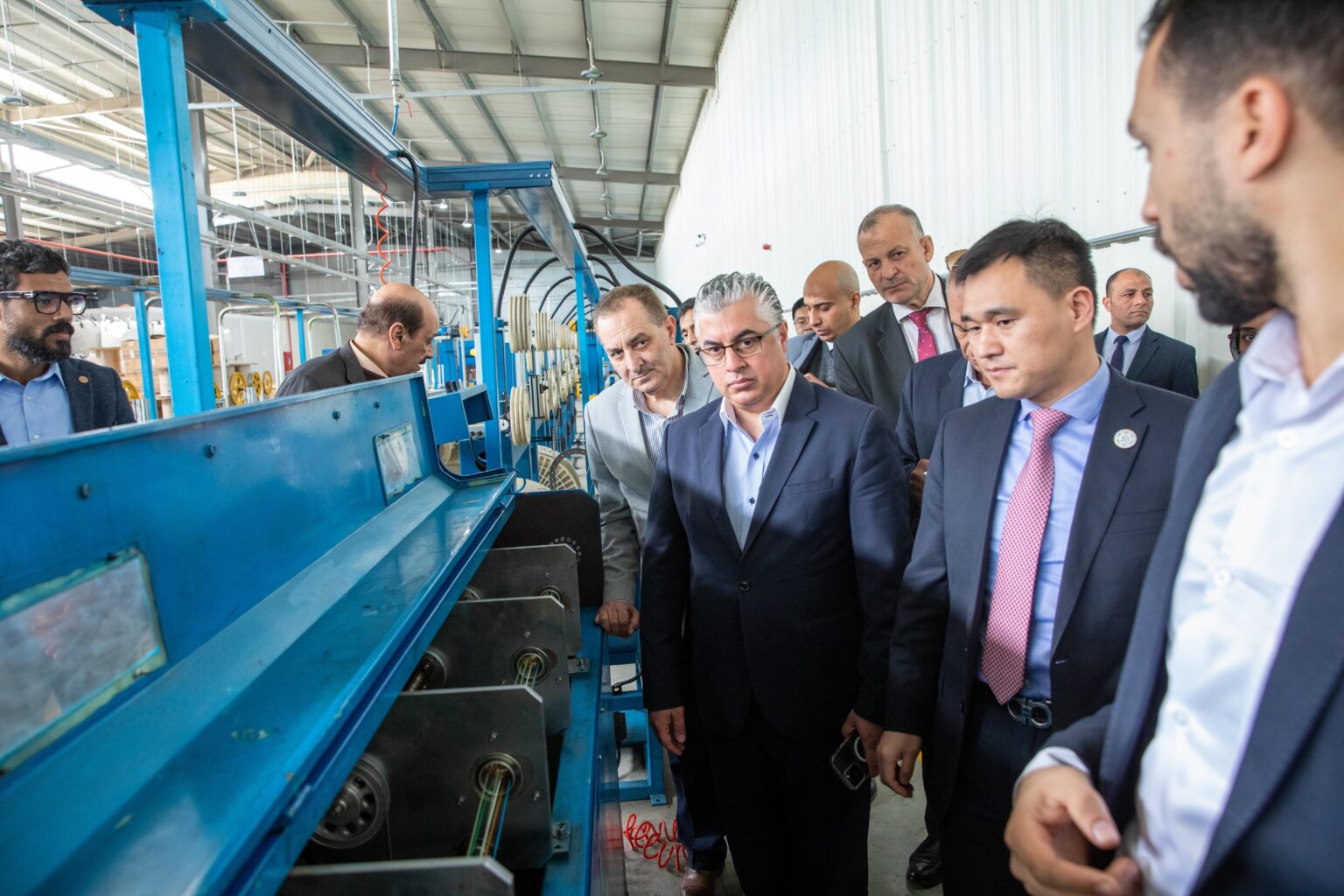 SCZONE’s chairman visits several projects of TEDA-Egypt in the sokhna ...